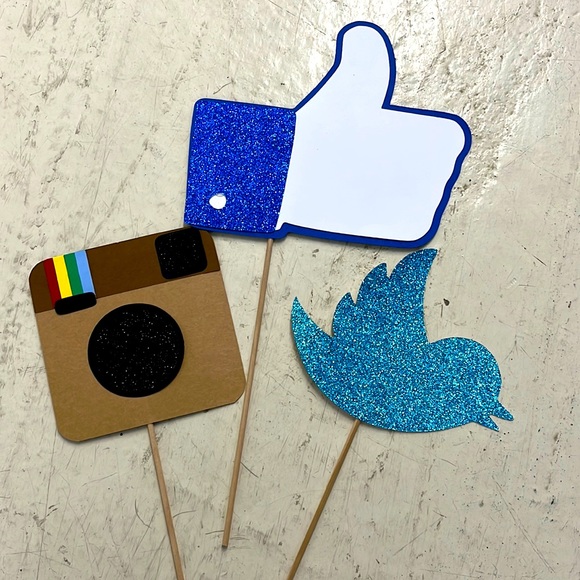 Party Supplies | Instagram Fb Twitter Photo Props | Poshmark
